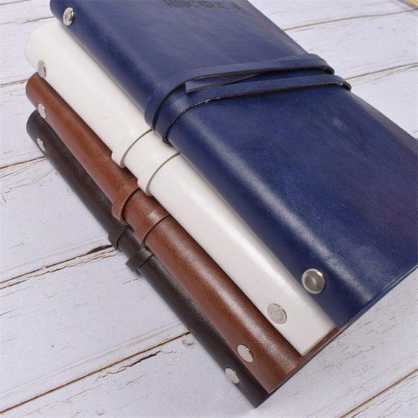 Leather Bundle Business Notebook Logo Customization